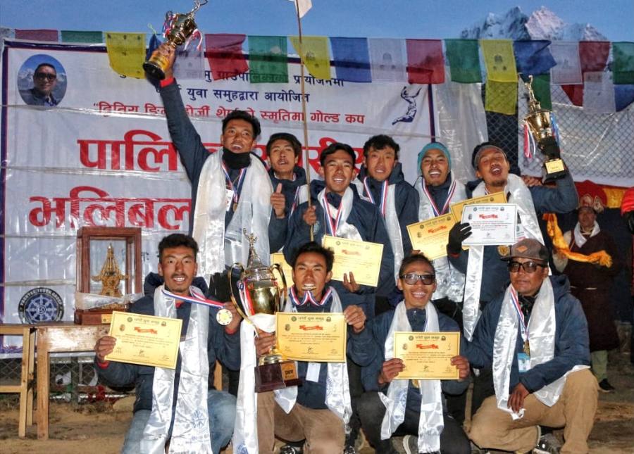 ङिमा दोर्जी शेर्पा स्मृति भलिबल प्रतियोगिता सम्पन्न – Dcnepal